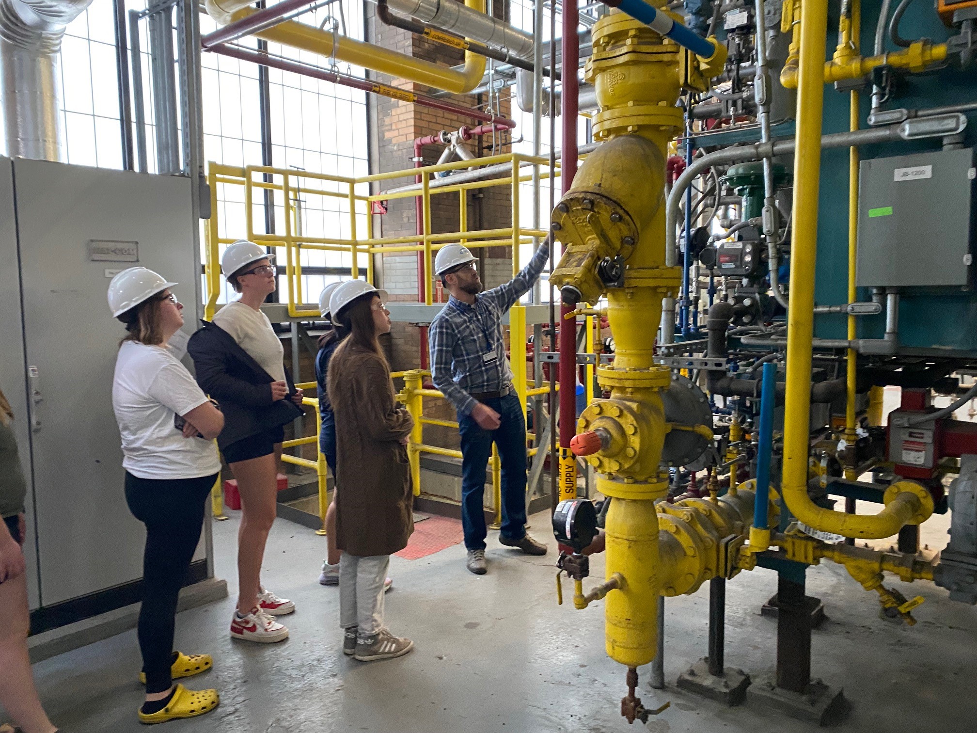 Geography 2800 Tours the McCracken Power Plant | Department of Geography