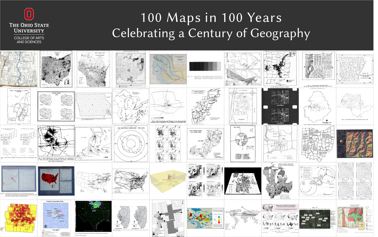 100 Years of OSU Geography - 100 Maps - All made in house. | Department ...