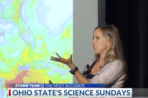 Jana Houser featured on NBC4i! | Department of Geography